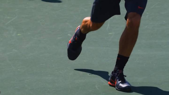 El juego de pies es tu gran aliado en una pista de tenis - AS.com