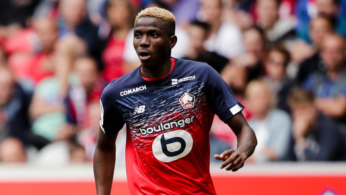 Sólo Osimhen brilla en el nuevo Lille - AS.com