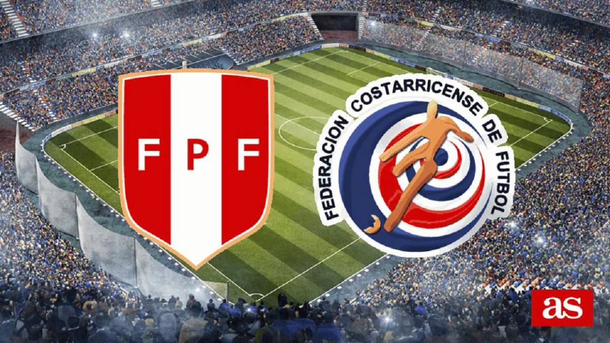 Perú - Costa Rica: horario, TV y cómo ver el amistoso online hoy - AS Perú