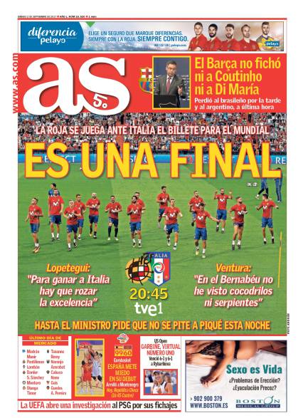 AS.com - Diario online deportivo. Fútbol, motor y mucho más