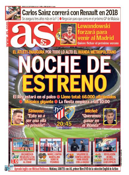 AS.com - Diario online deportivo. Fútbol, motor y mucho más