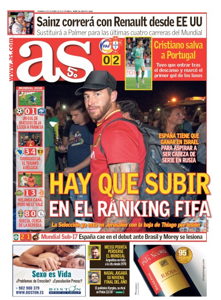 AS.com - Diario online deportivo. Fútbol, motor y mucho más