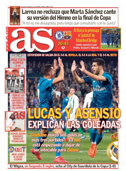 AS.com - Diario online deportivo. Fútbol, motor y mucho más