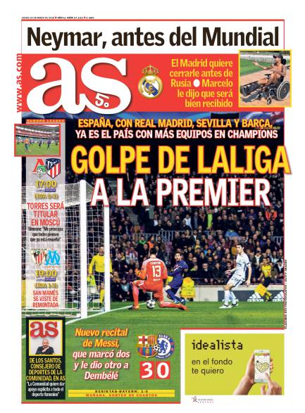 AS.com - Diario online deportivo. Fútbol, motor y mucho más