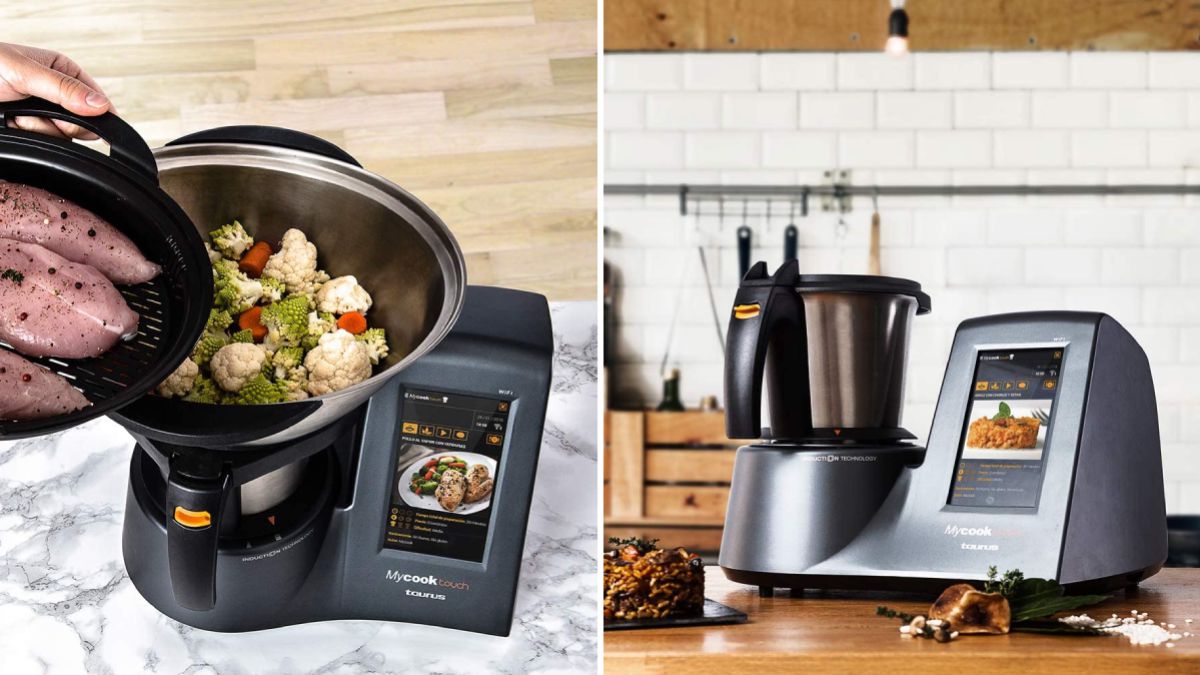 Taurus Mycook Touch, el robot de cocina multifunción con wifi, con 400 ...