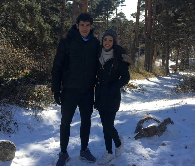 Jesús Vallejo presenta a su novia, María Delgado, en Instagram - AS.com