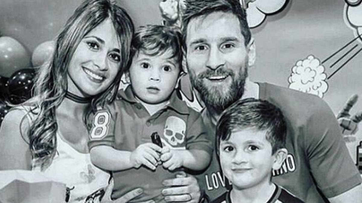 EN INSTAGRAM Los hijos de Messi abrazan a su próximo hermano - AS.com