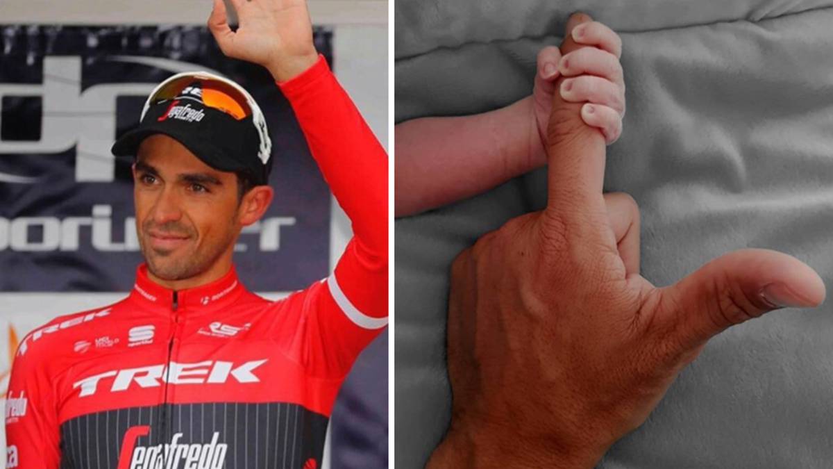 Alberto Contador anuncia el nacimiento de su primer hijo como su "mayor ...