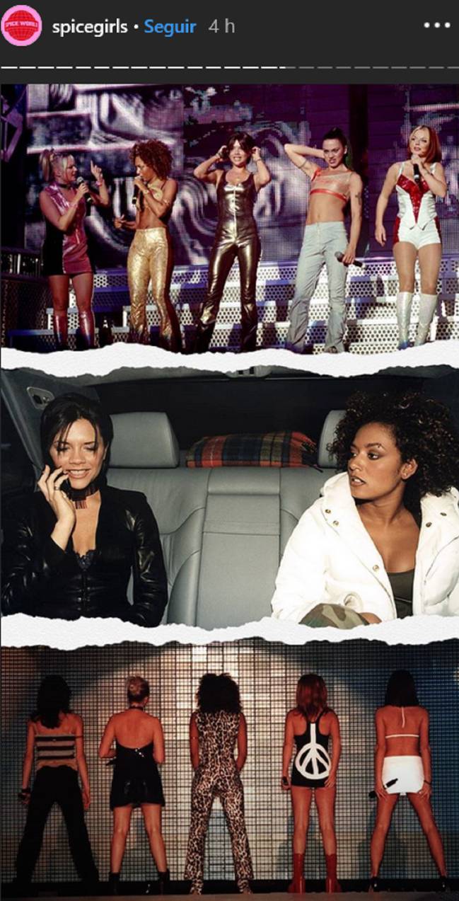 El mensaje de Victoria Beckham a las 'Spice Girls' el día de comienzo ...