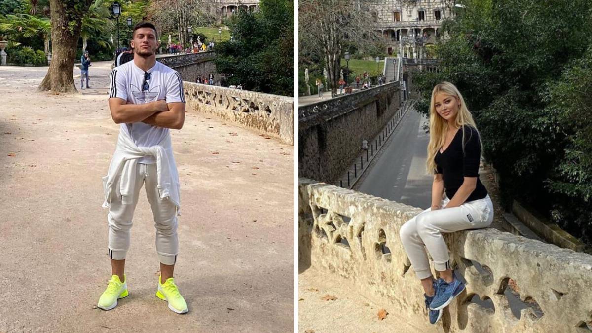 Luka Jovic y Sofija Milosevic: las fotos en Portugal que confirman su ...