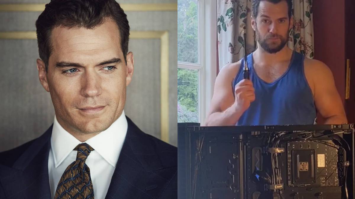 Henry Cavill conquista a las redes con un vídeo en el que monta su propio PC - AS.com