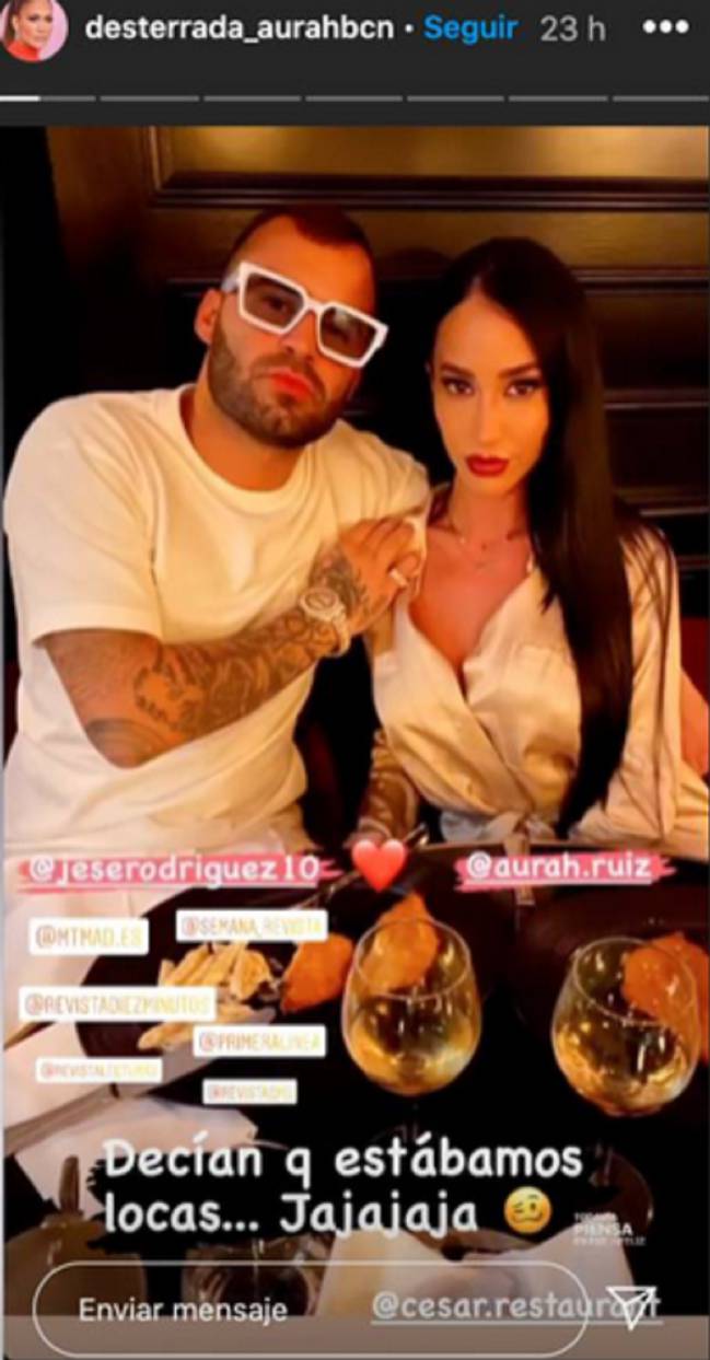 Janira Barm, embarazada de Jesé, se pronuncia sobre el reencuentro del ...