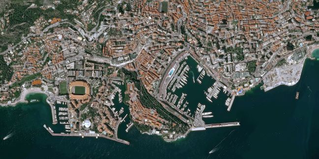 12 imágenes de satélite de alguno de los lugares más bellos de la ...