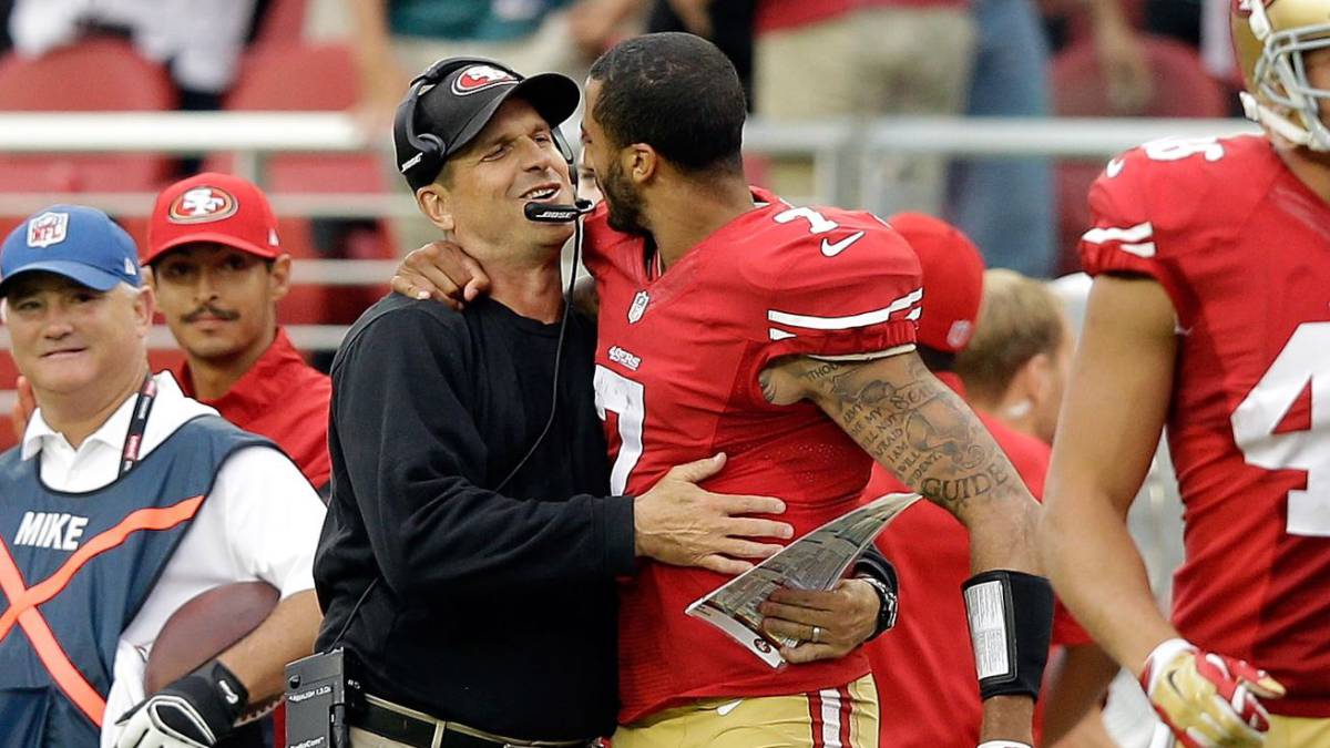 Jim Harbaugh: ‘Colin Kaepernick es un héroe’ - AS.com