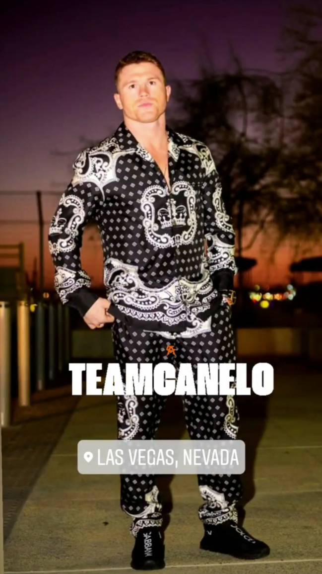 Canelo Álvarez y el costoso outfit con el que llegó a Las Vegas - AS USA
