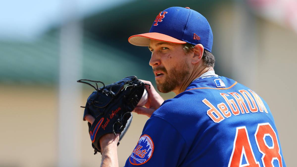 Jacob deGrom quiere lanzar en Opening Day; Mets lo dudan - AS USA