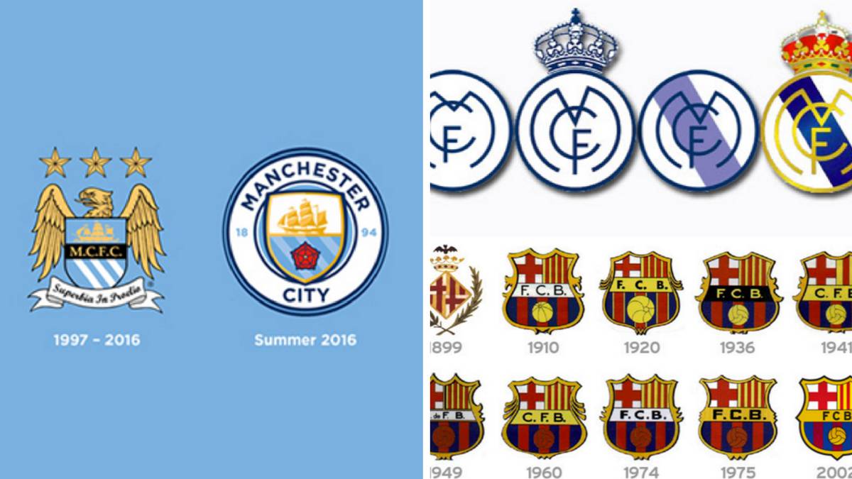 The evolution of club crests of some of Europe's big clubs - AS.com