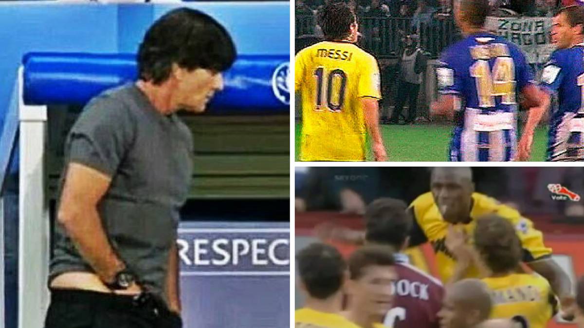 Vídeo: Las acciones más repugnantes vistas en el fútbol: de Messi a Löw ...