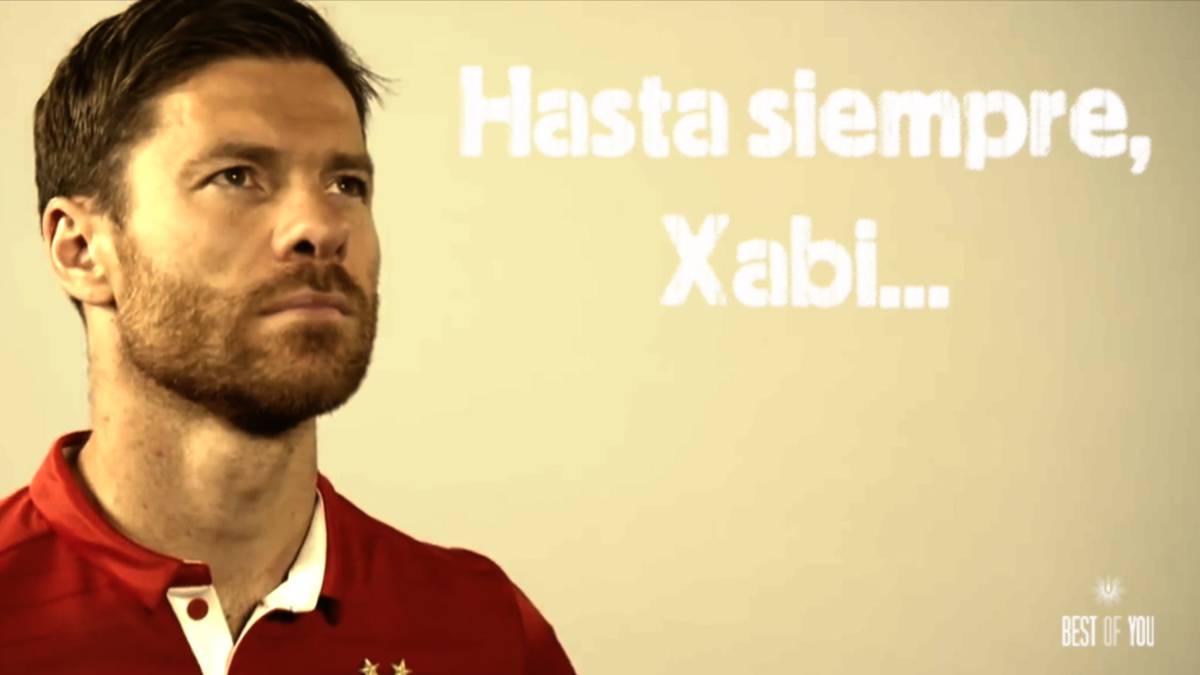 Vídeo | Se va un grande: emotivo vídeo de despedida para Xabi Alonso ...