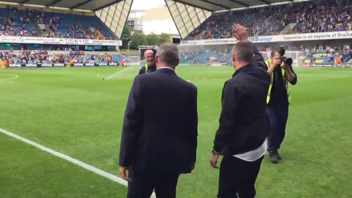 Video | Millwall salute have-a-go-hero Roy Larner: the Lion of London ...