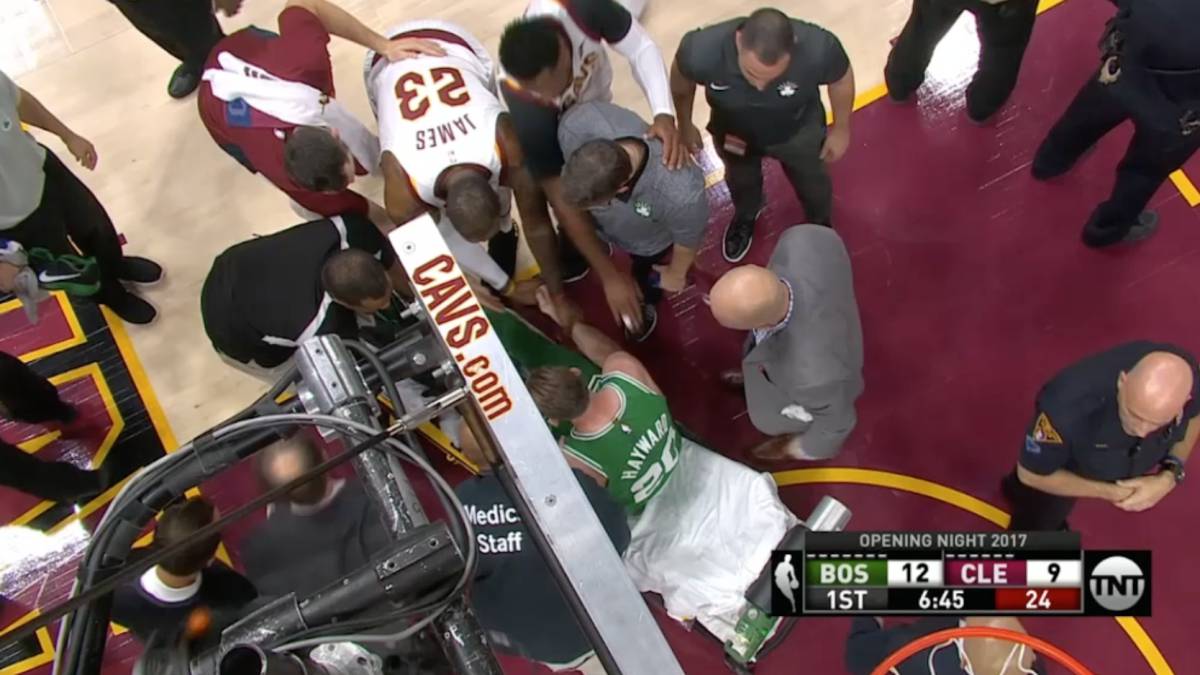 Vídeo: La escalofriante lesión de Hayward que conmovió a la NBA - AS.com