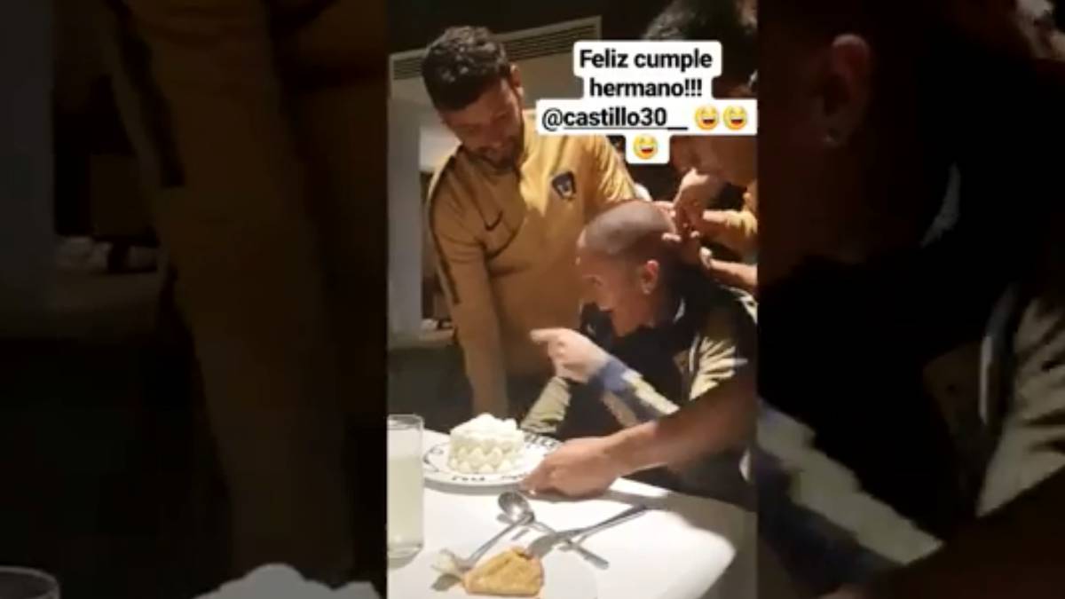 Díaz grabó el 'tortazo' a Castillo por su cumpleaños - AS.com